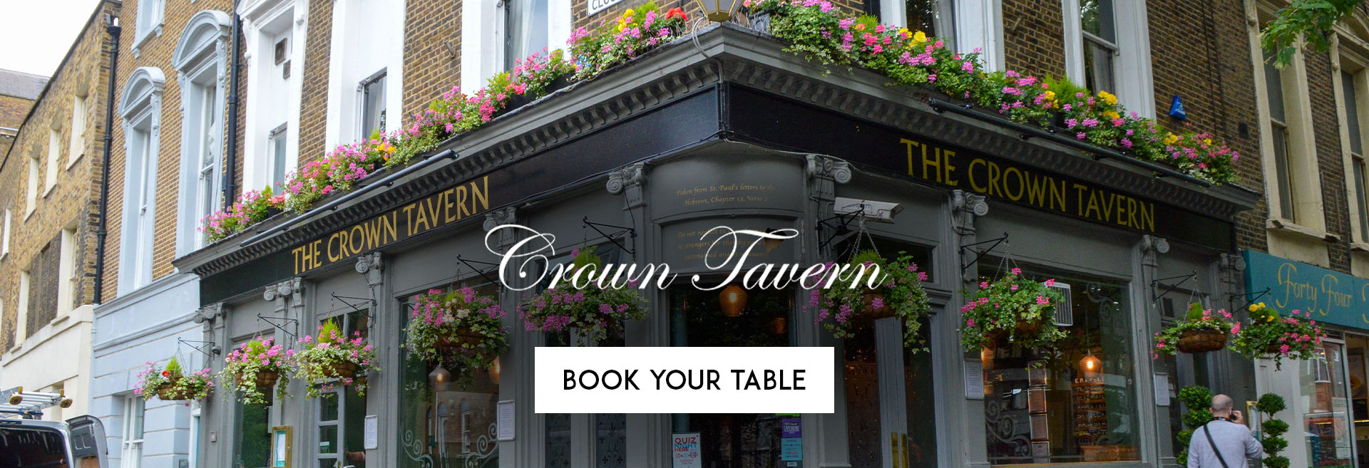 The Crown Tavern in Clerkenwell Green